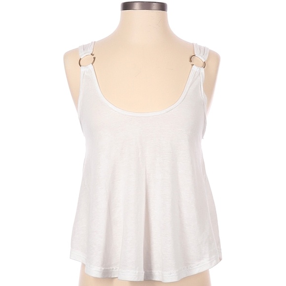 We The Free | Tops | We The Free Sleeveless Tank Top Metal Ring Accent ...